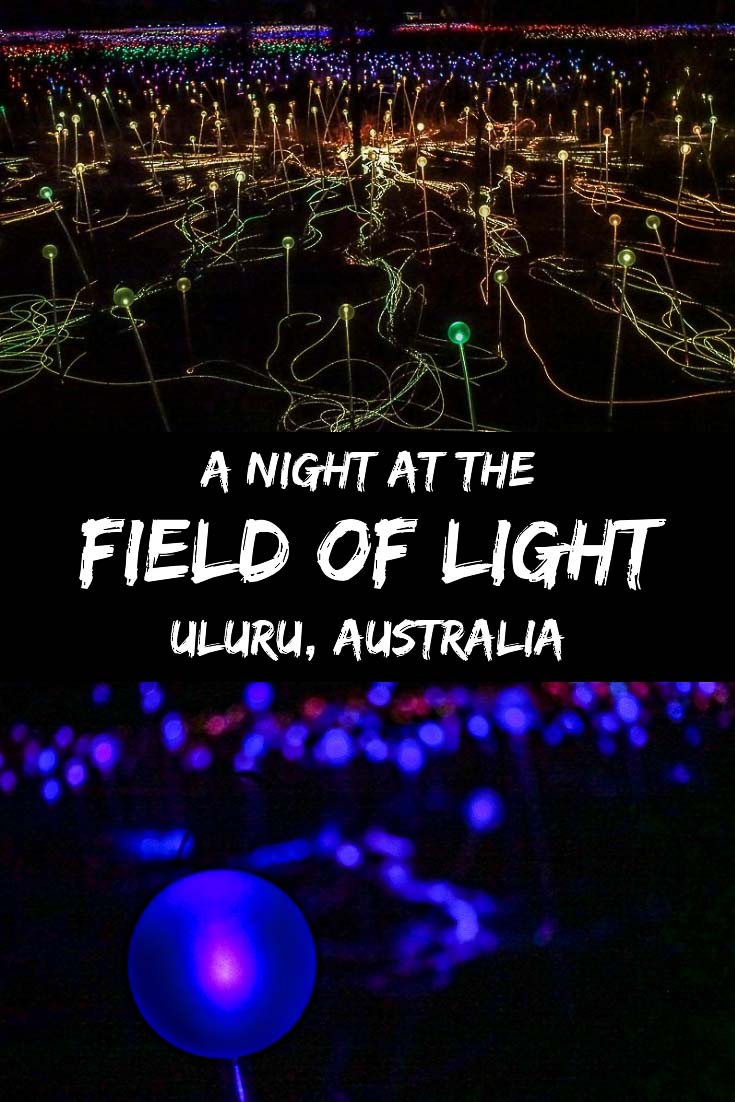 A Night at Field of Light, Uluru